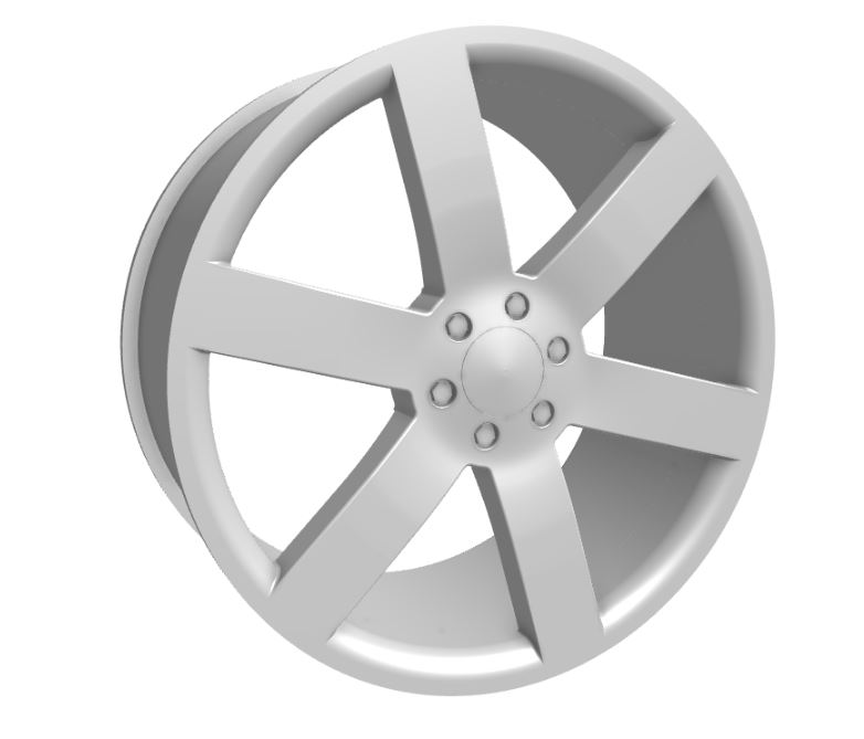 Trailblazer SS Wheel 1/24 scale by Mr. Sullivan | Download free STL ...