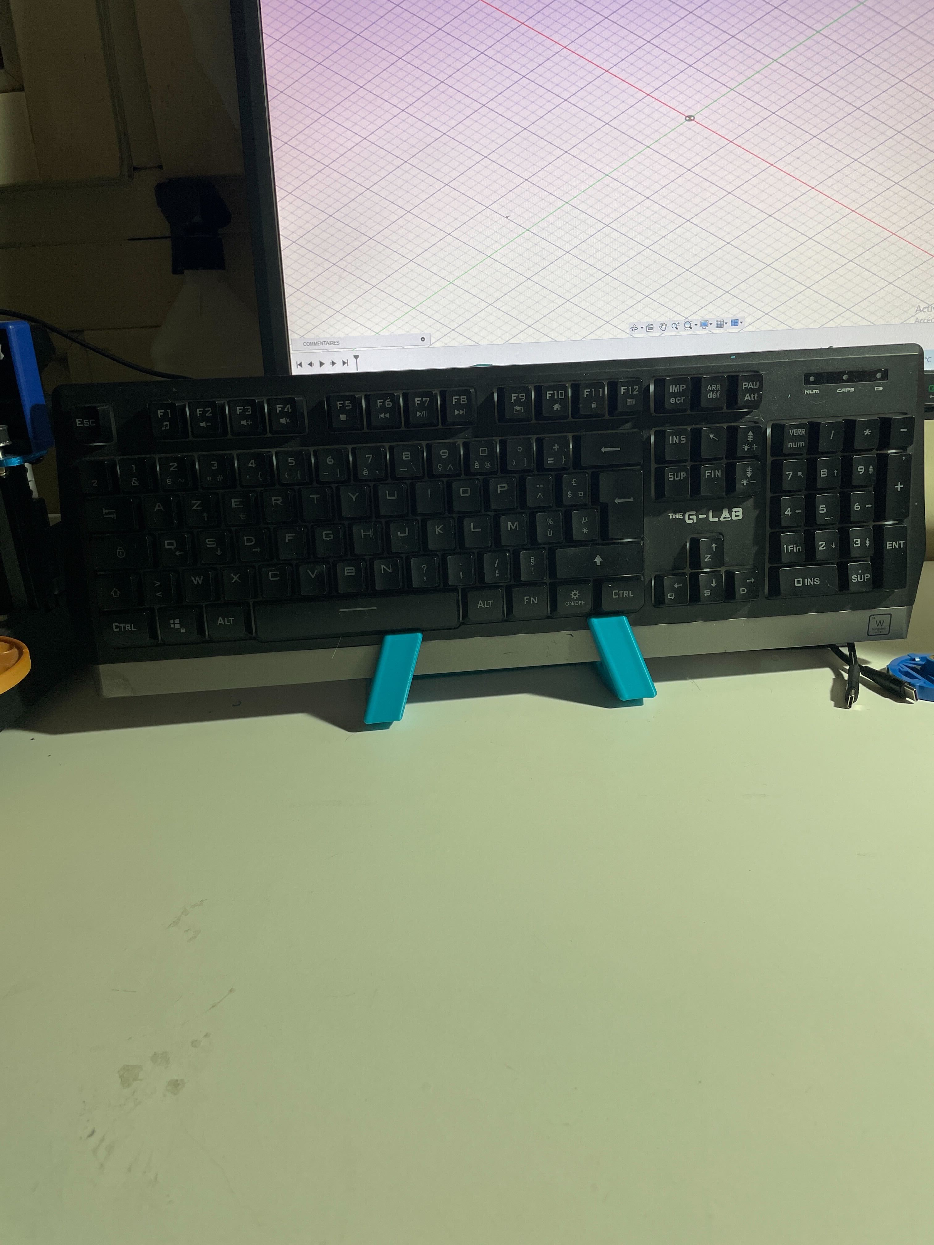 keyboard stand/ range clavier by Antho62D | Download free STL model ...