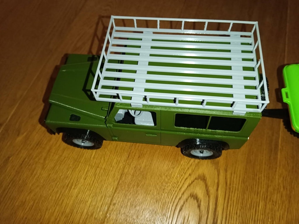 3Dsets Landy Mini addon, Roofrack by Mark Berk | Download free STL ...