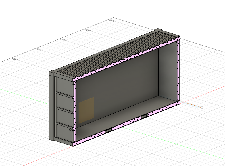 Container maritime / Sea 20 pieds/ feet by drogendo | Download free STL ...