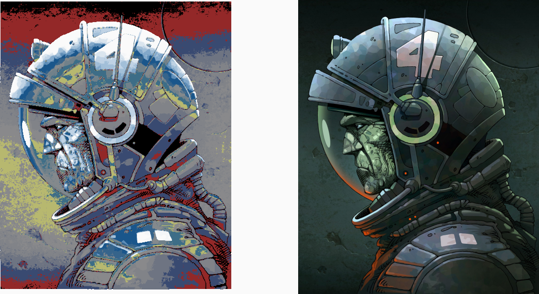 Hueforge - Space Man by Jonny3D | Download free STL model | Printables.com