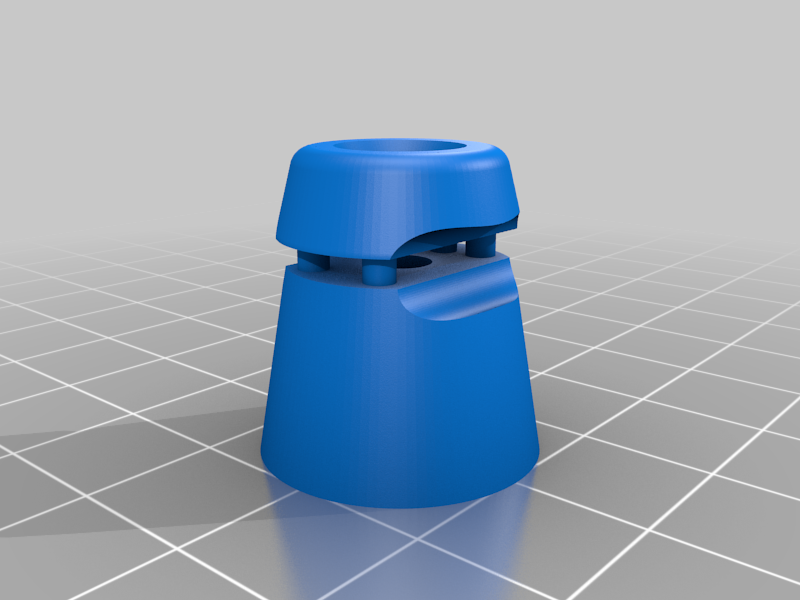 Bally Guide Rail Post 907 and 908 Cap by latenite04 | Download free STL ...