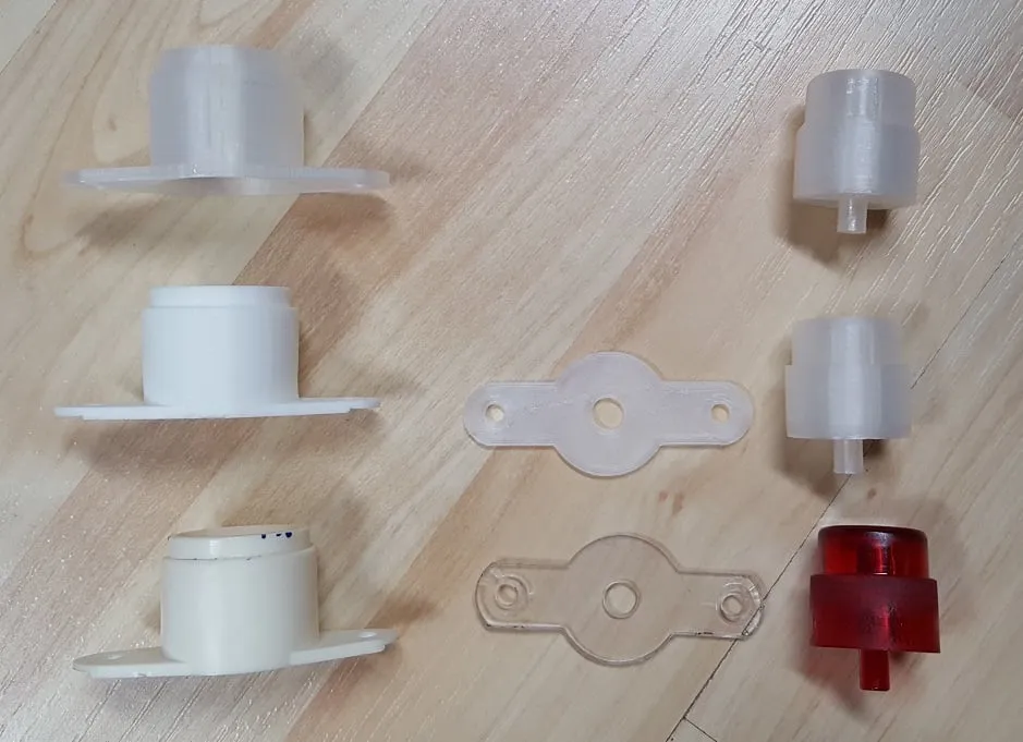 Pinball Flipper Buttons by latenite04 | Download free STL model ...
