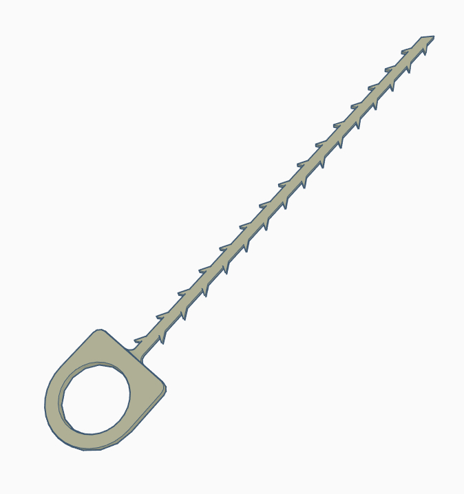 Drain Snake "Mini" by Plunning | Download free STL model | Printables.com