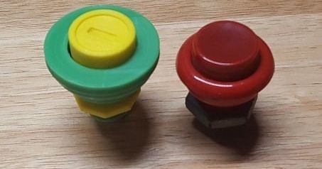 Mario Pinball Flipper Buttons by latenite04 | Download free STL model ...