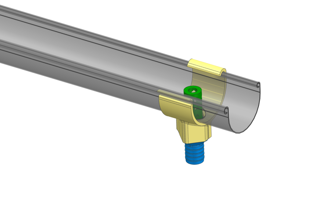 Gutter Hose Connector by undoz | Download free STL model | Printables.com