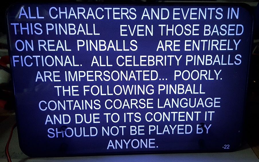 South Park Pinball Warning Sign Surround by latenite04 | Download free ...