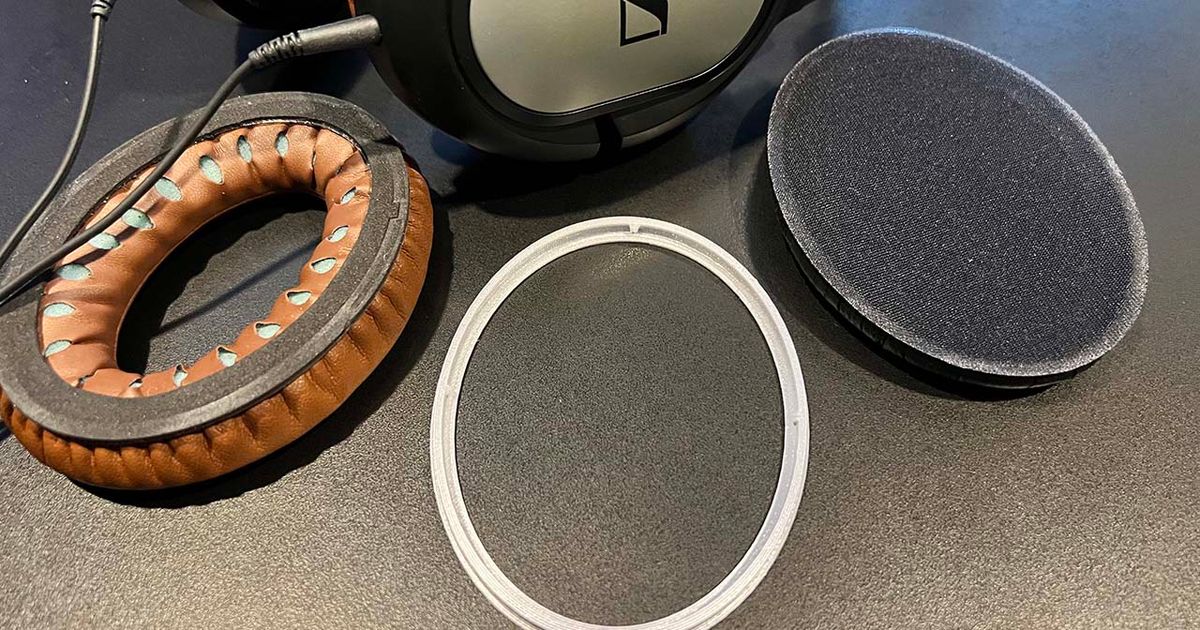 Sennheiser to Bose ear pad modifier reducer shim by mft | Download free ...