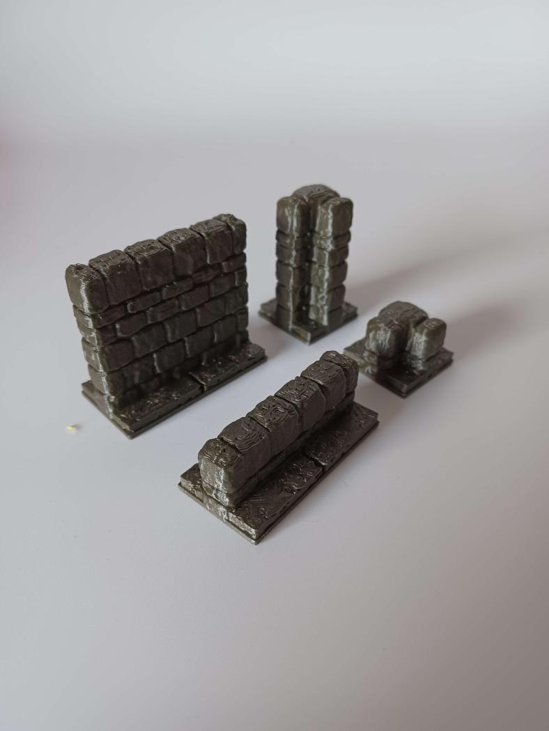 OpenForge 2.0 Dungeon Stone Walls (Remix) von Mbrinch | Kostenloses STL ...