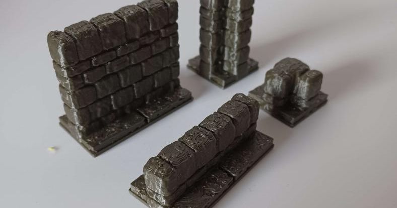 OpenForge 2.0 Dungeon Stone Walls (Remix) von Mbrinch | Kostenloses STL ...