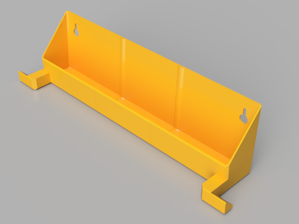 Tilt-out Tray by grizzie17 | Download free STL model | Printables.com