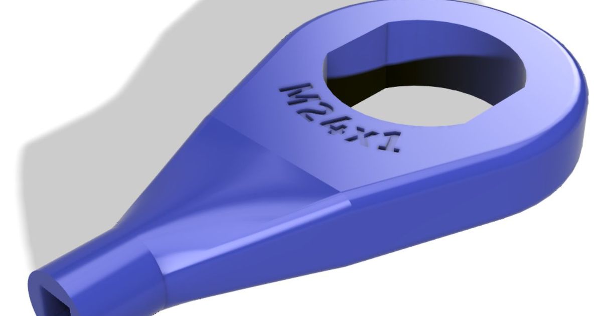 Combined M24x1 and 5mm Radiator Bleed Tool by thomers | Download free ...