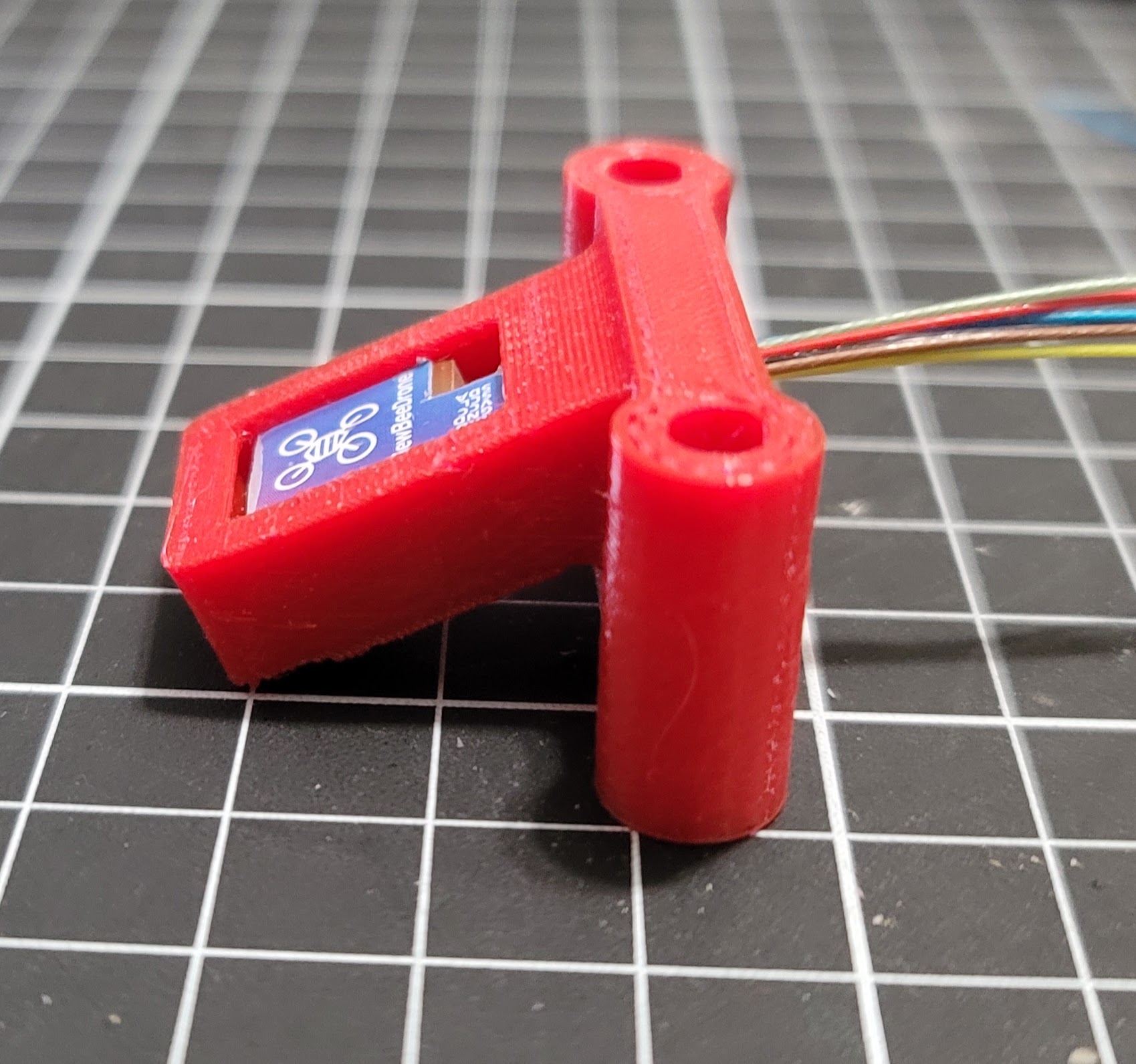 Newbeedrone-M10Q-micro GPS mount by 406FPV | Download free STL model ...