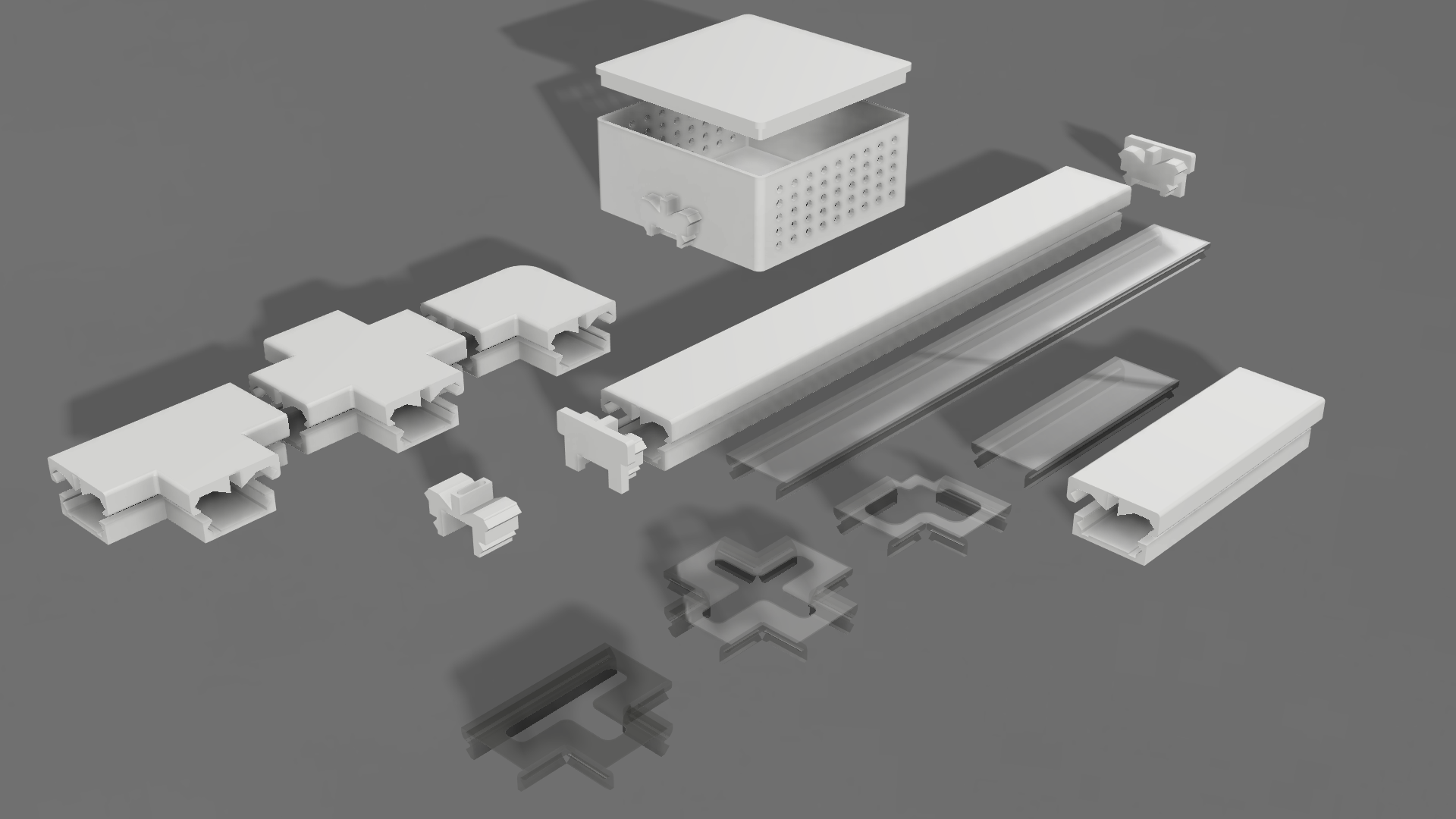 Modular RGB Led wall channel system by Tobias Stanzel | Download free ...