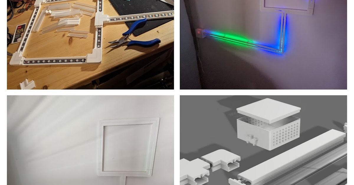 Modular RGB Led wall channel system by Tobias Stanzel | Download free ...