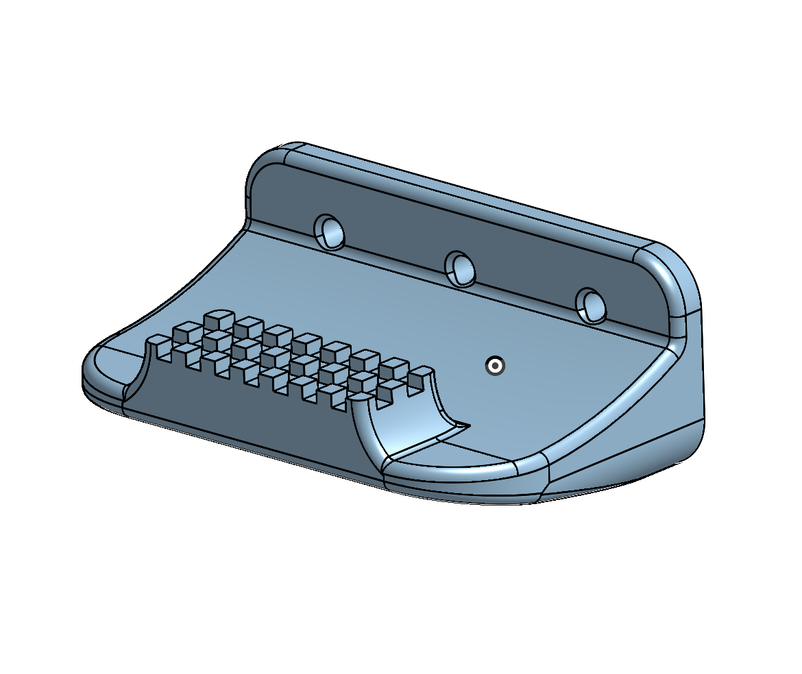 Foot Door Pull by Peterfn | Download free STL model | Printables.com