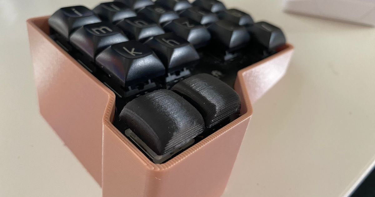 1U Thumb Key by James Sa | Download free STL model | Printables.com