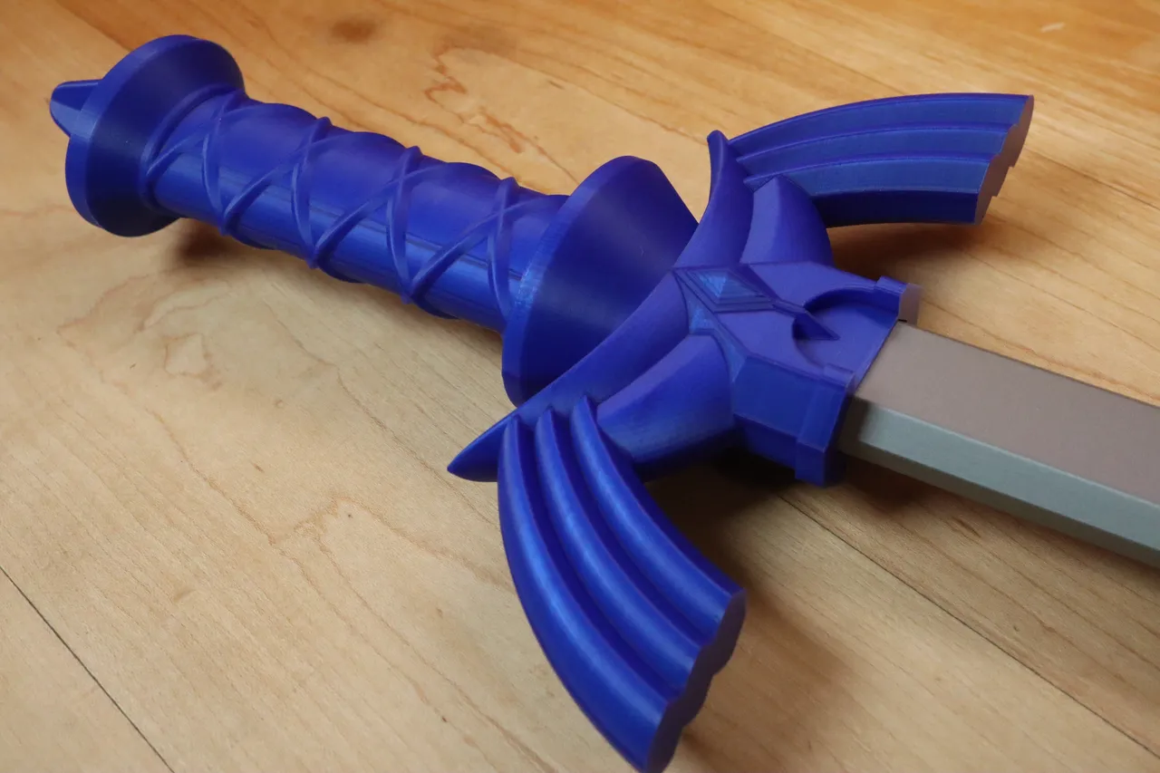 Master Sword with Replaceable Blade by 3D Printing World | Download ...
