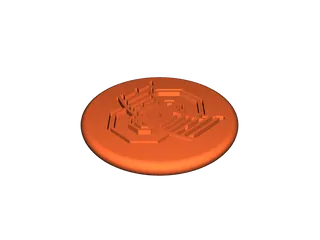 Disc Golf Mini "Ohio State" by Guessy | Download free STL model ...