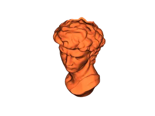 David (by Michelangelo) Head Pot Plant by CalebTimoteo | Download free ...