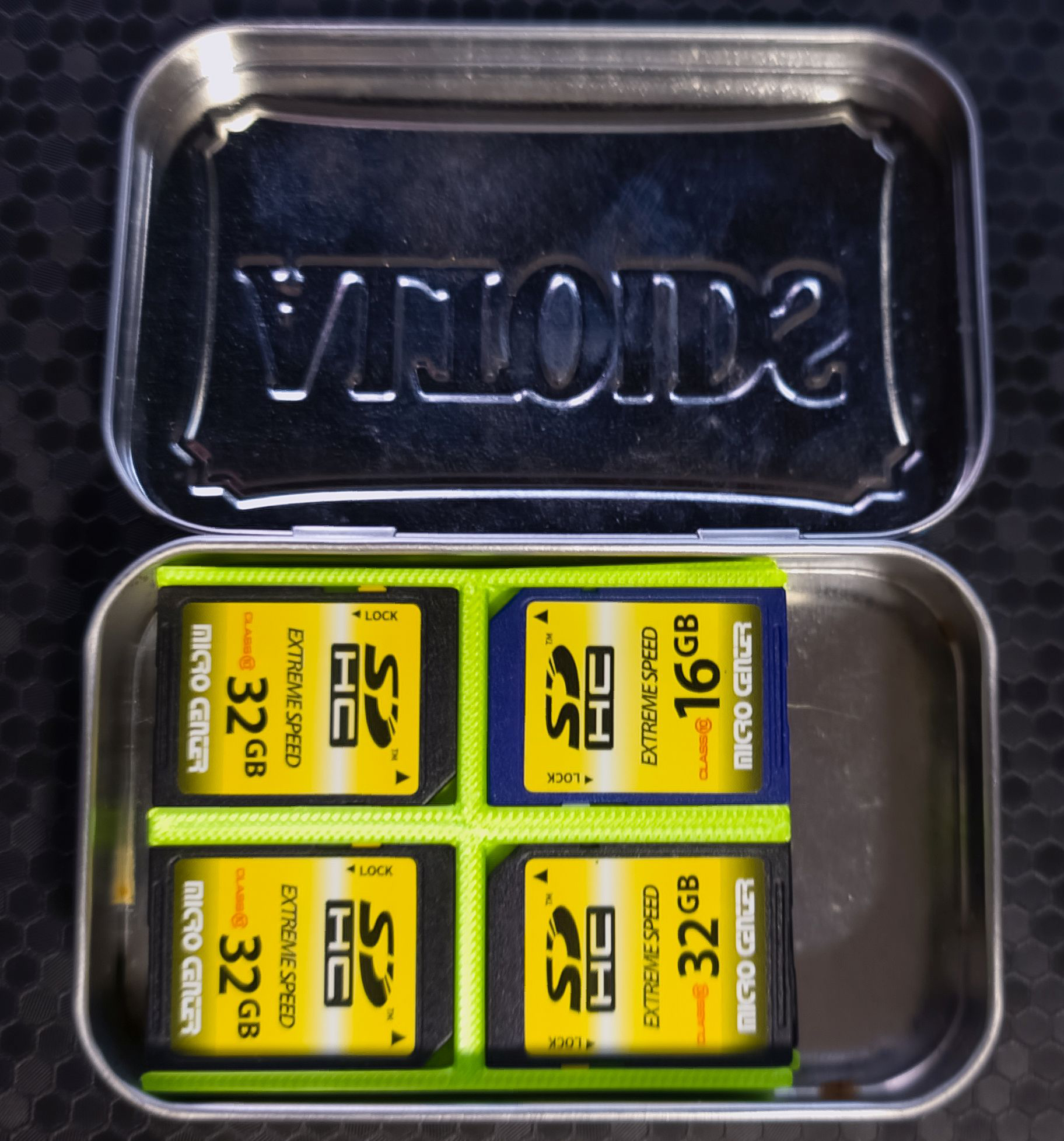 Altoids Slim SD Card Organizers by maD | Download free STL model ...