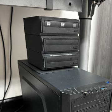 Stackable DVD Disk Drive Reader Storage by Hackind Hackind | Download ...