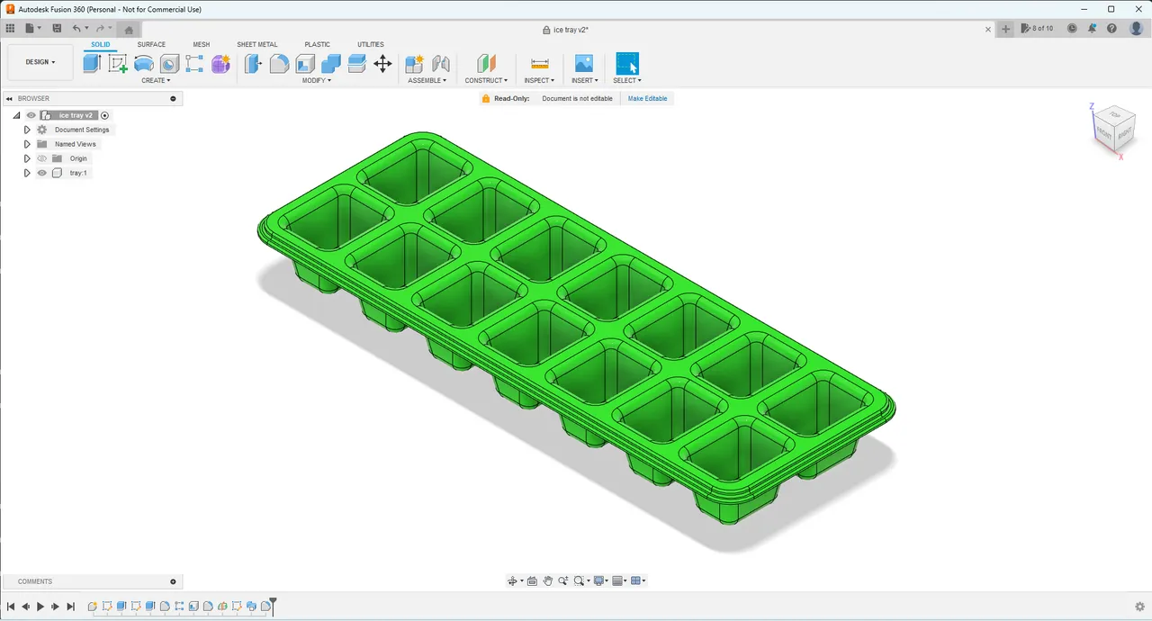 ice tray by SuperCat | Download free STL model | Printables.com