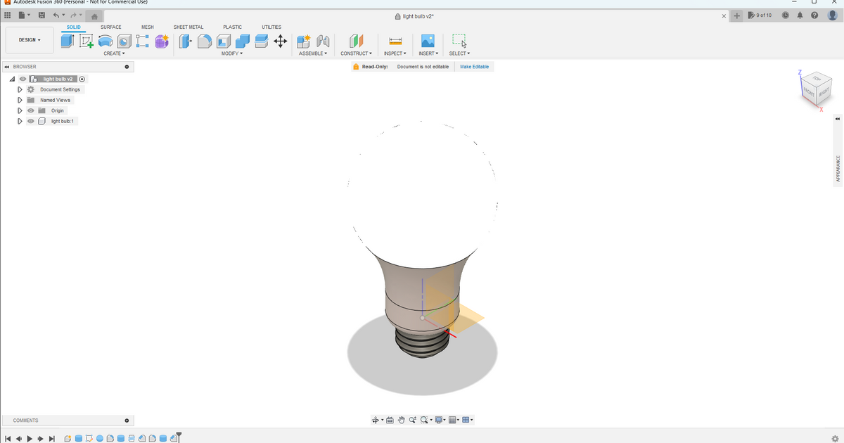 light bulb by SuperCat | Download free STL model | Printables.com