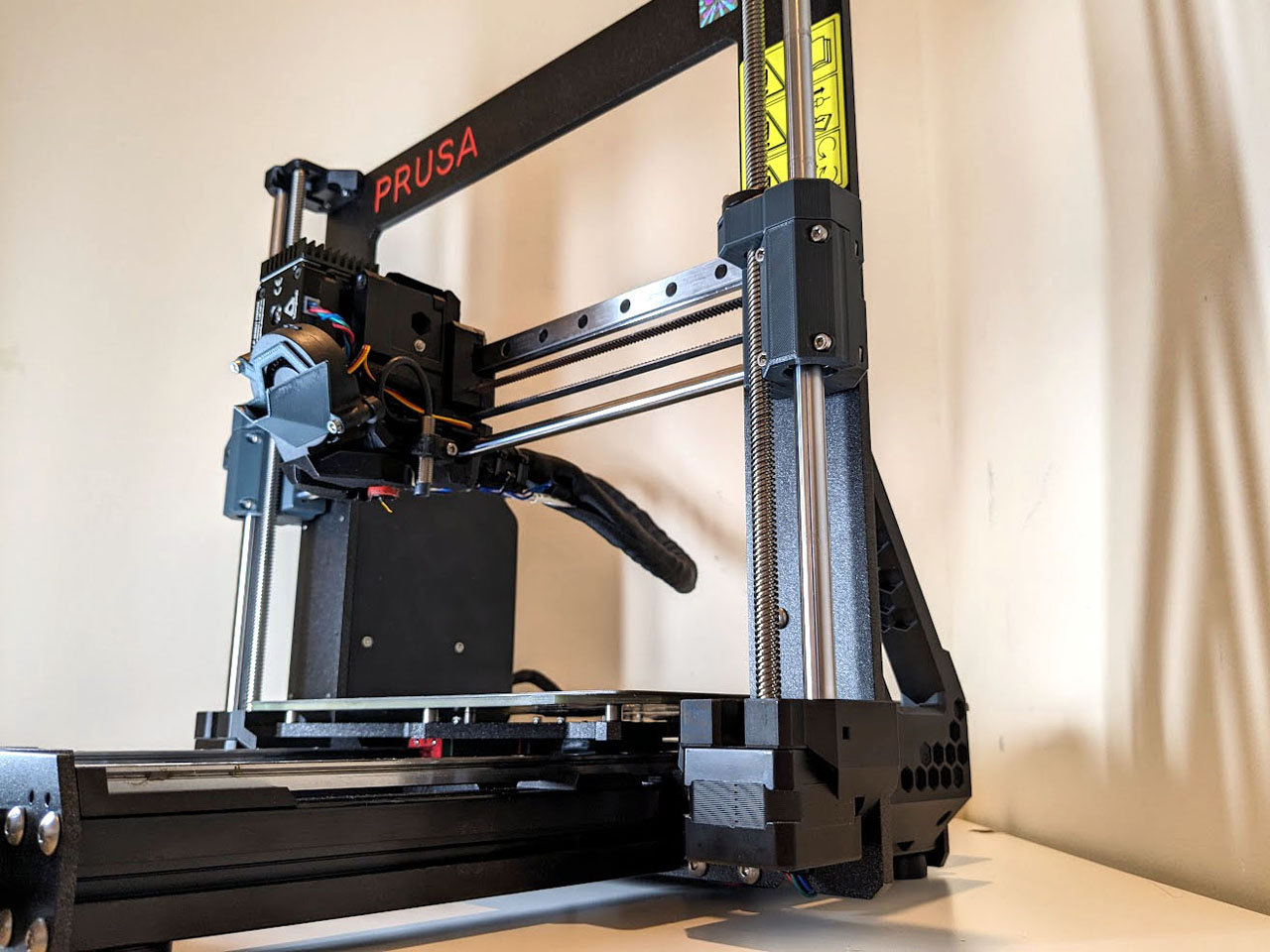 X-axis linear rail upgrade and LM10LUU 10mm rod Z-axis for MK3S/ MK3S ...
