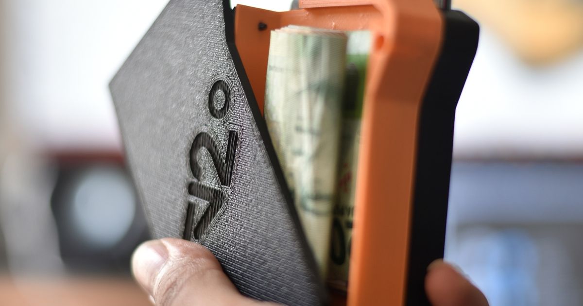 Big Sliding Wallet by Syahrefi Amirza | Download free STL model ...