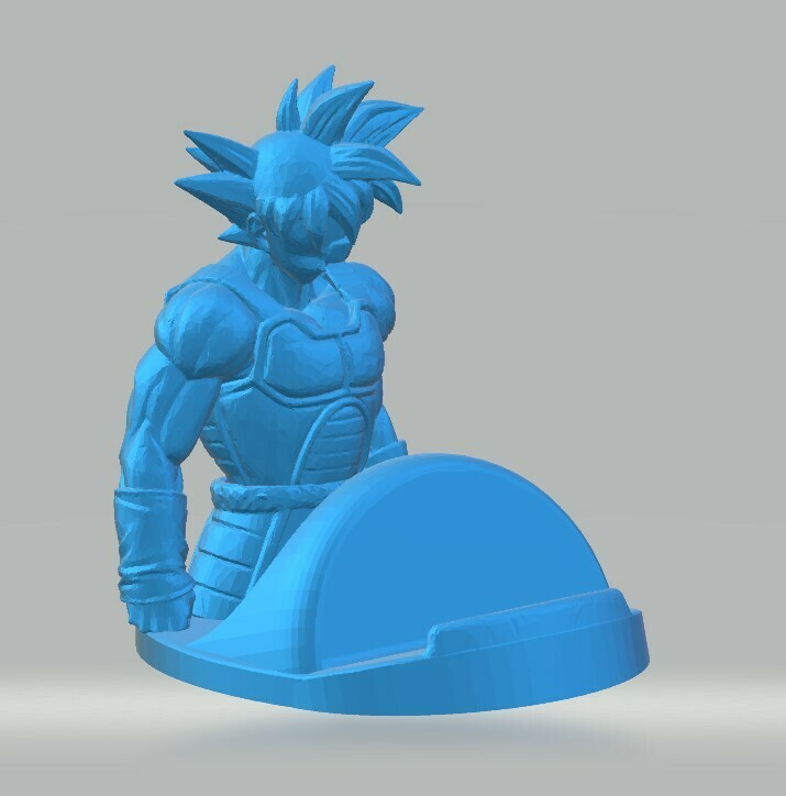 Bardock Phone holder / stand by 3D Magic | Download free STL model ...