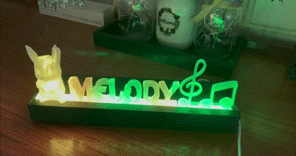 LED strip Trinket Display Base by numindast | Download free STL model ...