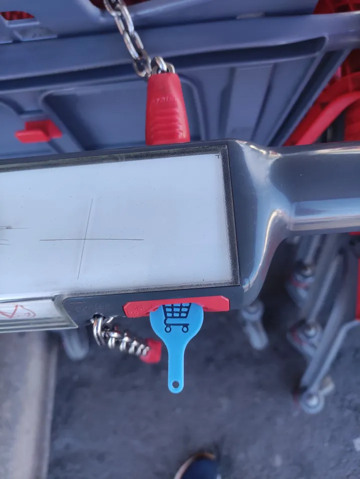 Cart Key by Inhar Sola | Download free STL model | Printables.com