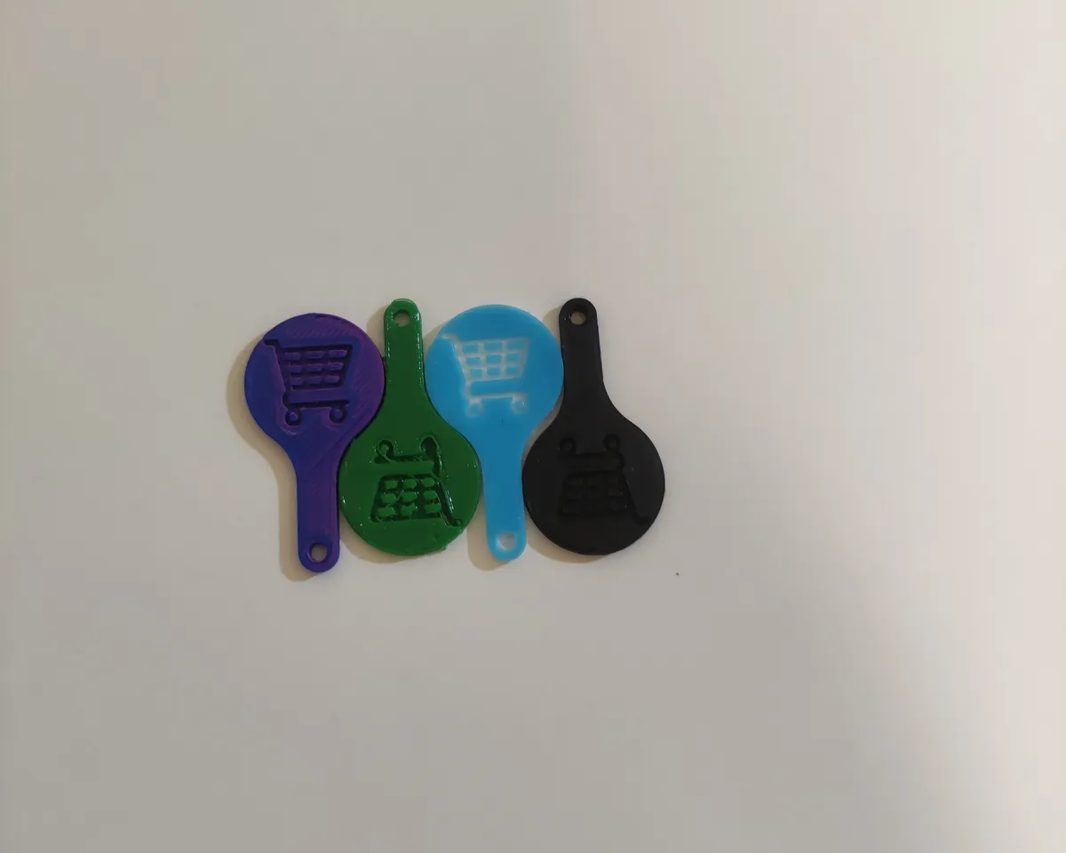 Cart Key by Inhar Sola | Download free STL model | Printables.com