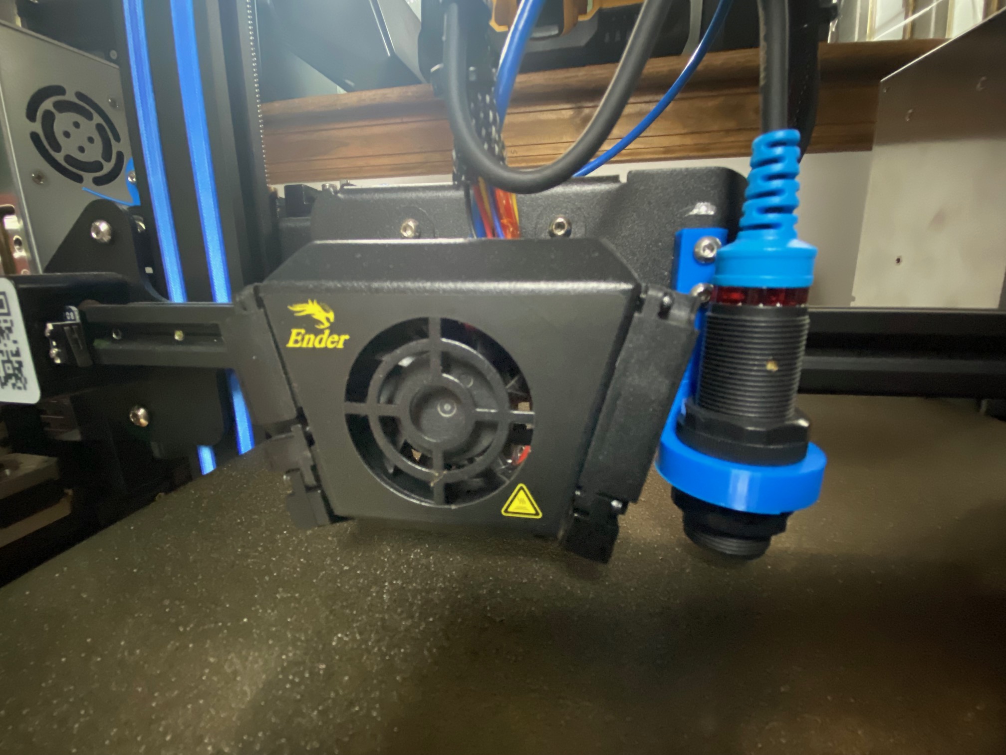 Ender 3MAX - Heavy Duty EZABL Mount.. Solid NO FLEXING by Richie Rich ...