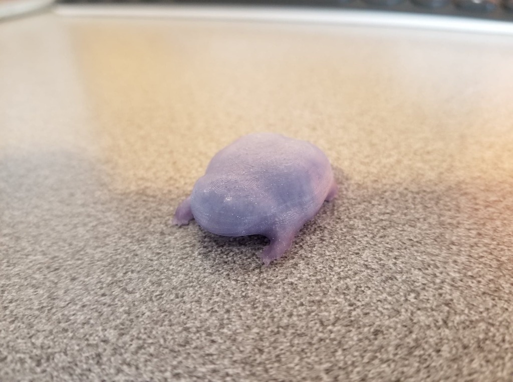 Wednesday Frog (smoothed) by Joseph Fisher | Download free STL model ...