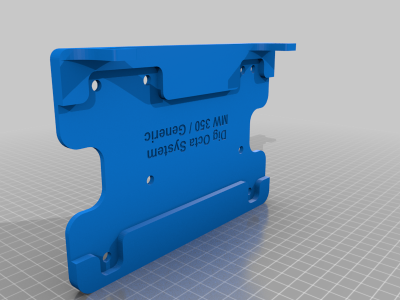 QuinLED Dig Octa System PSU Mount by Derik Whittaker | Download free STL model | Printables.com