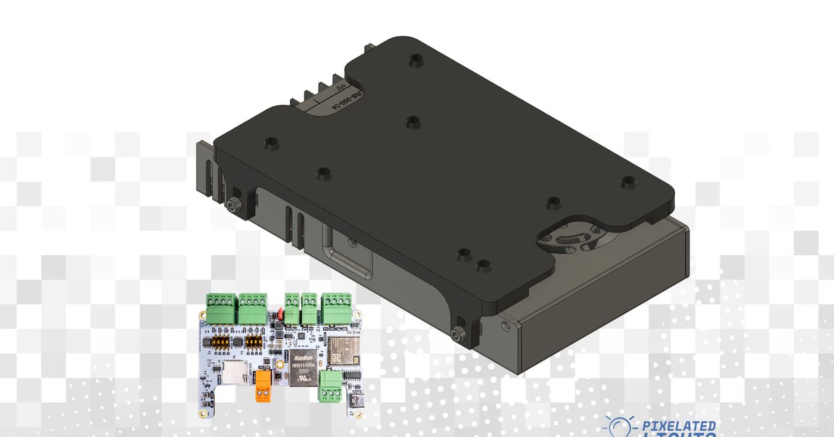 QuinLED Dig Octa System PSU Mount by Derik Whittaker | Download free STL model | Printables.com