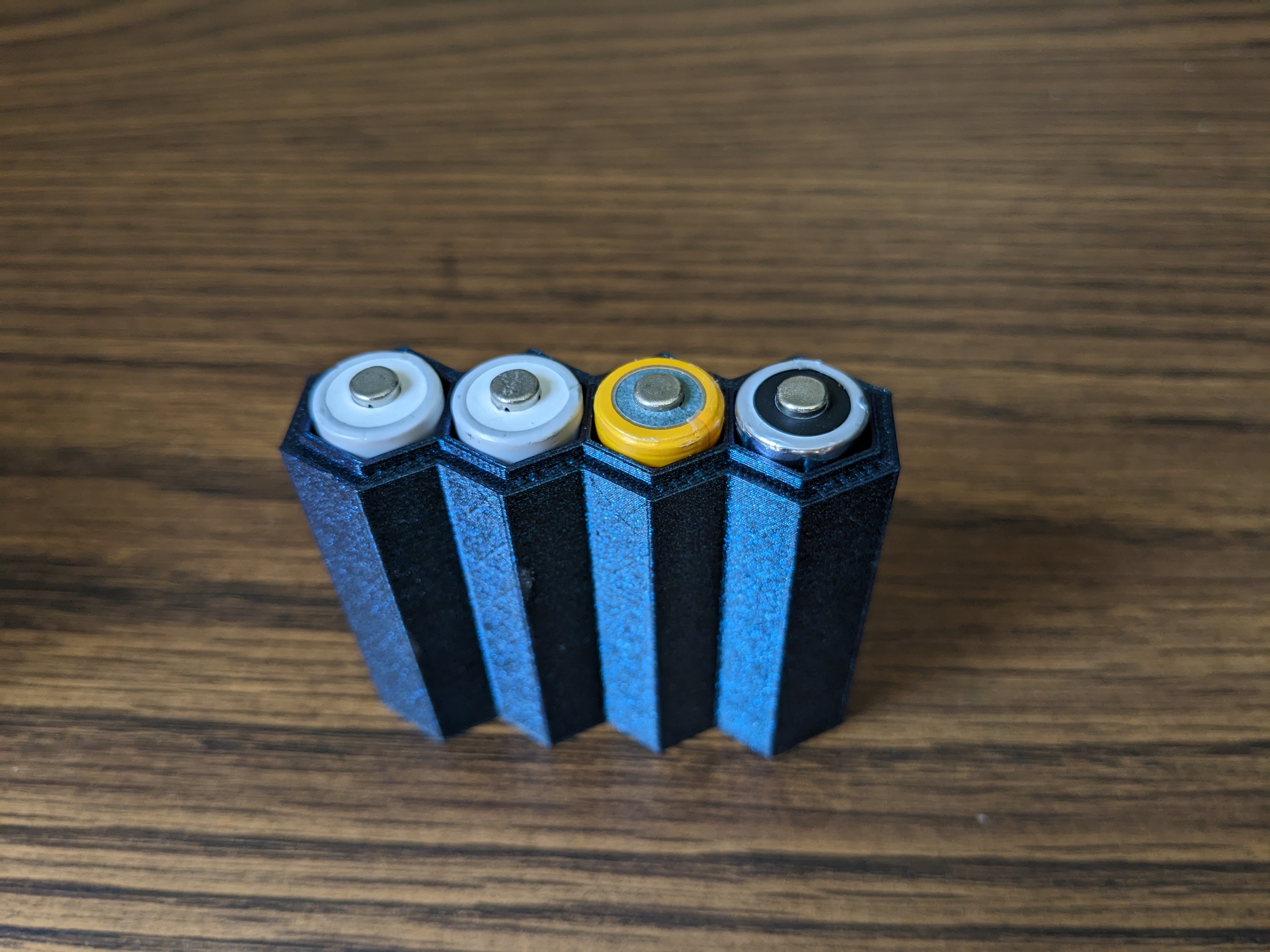 Stackable AA Battery Holder by DR 3D | Download free STL model ...