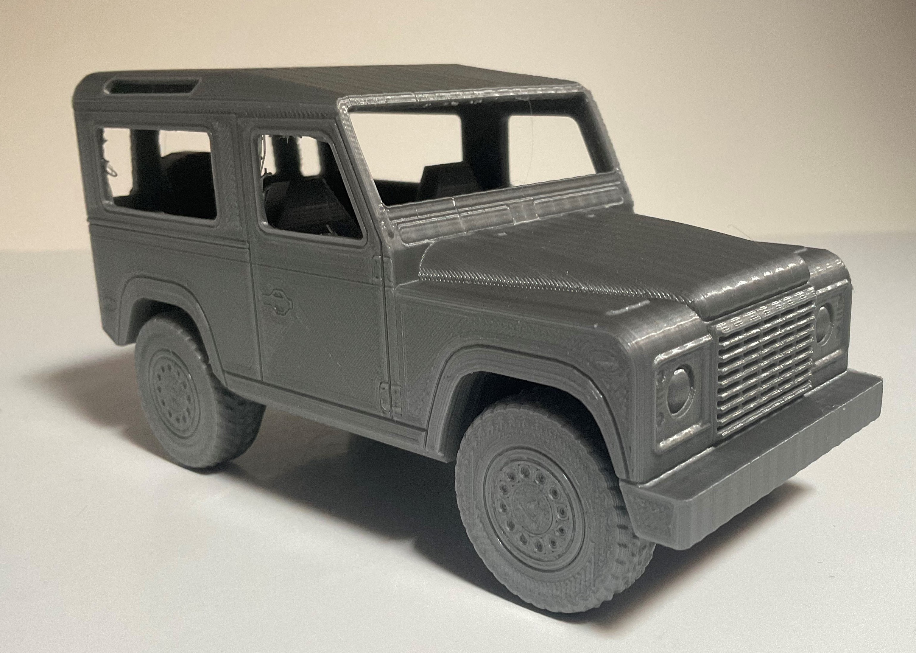 Print-in-Place Land Rover Defender by danny520 | Download free STL ...
