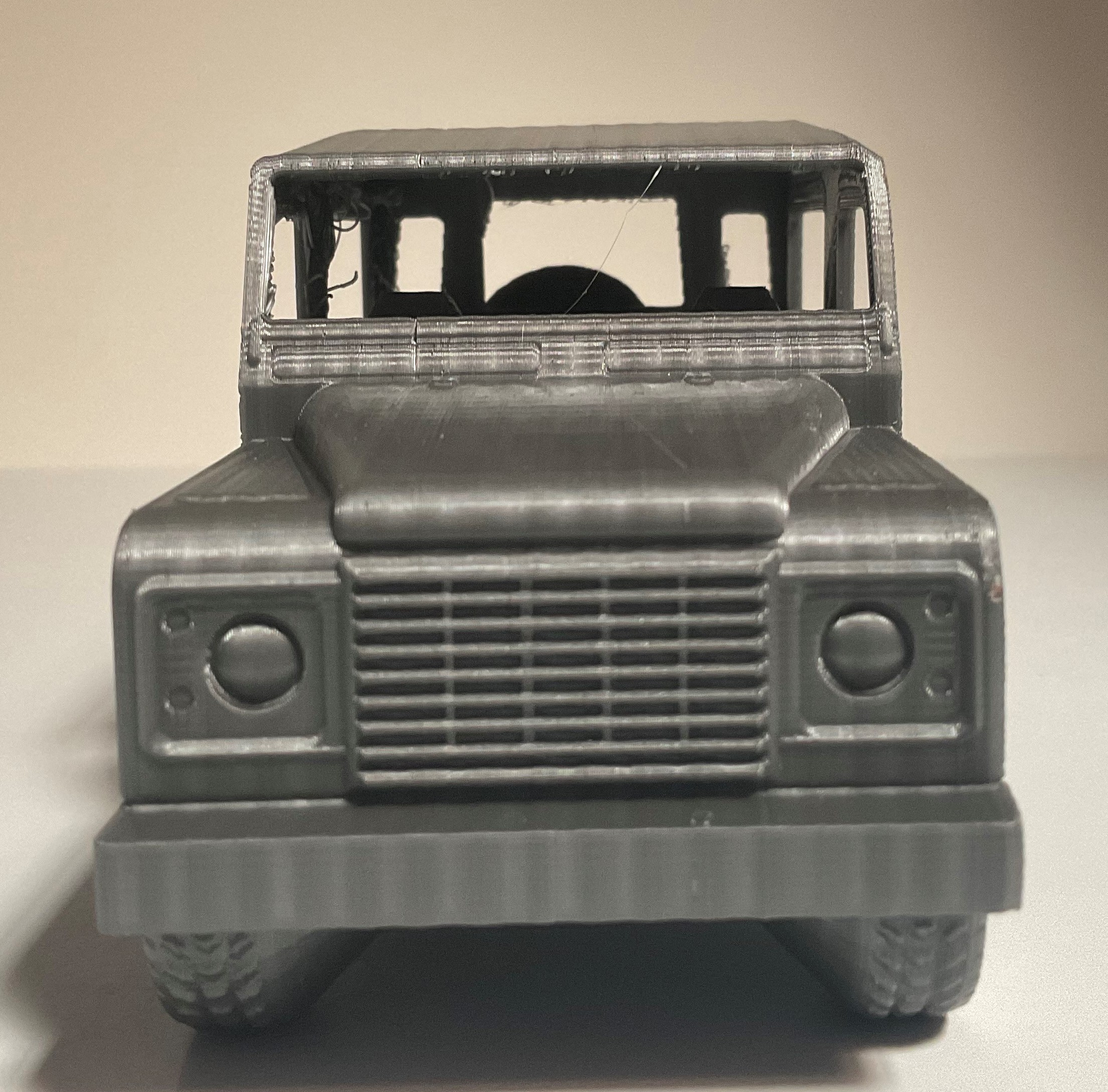 Print-in-Place Land Rover Defender by danny520 | Download free STL ...