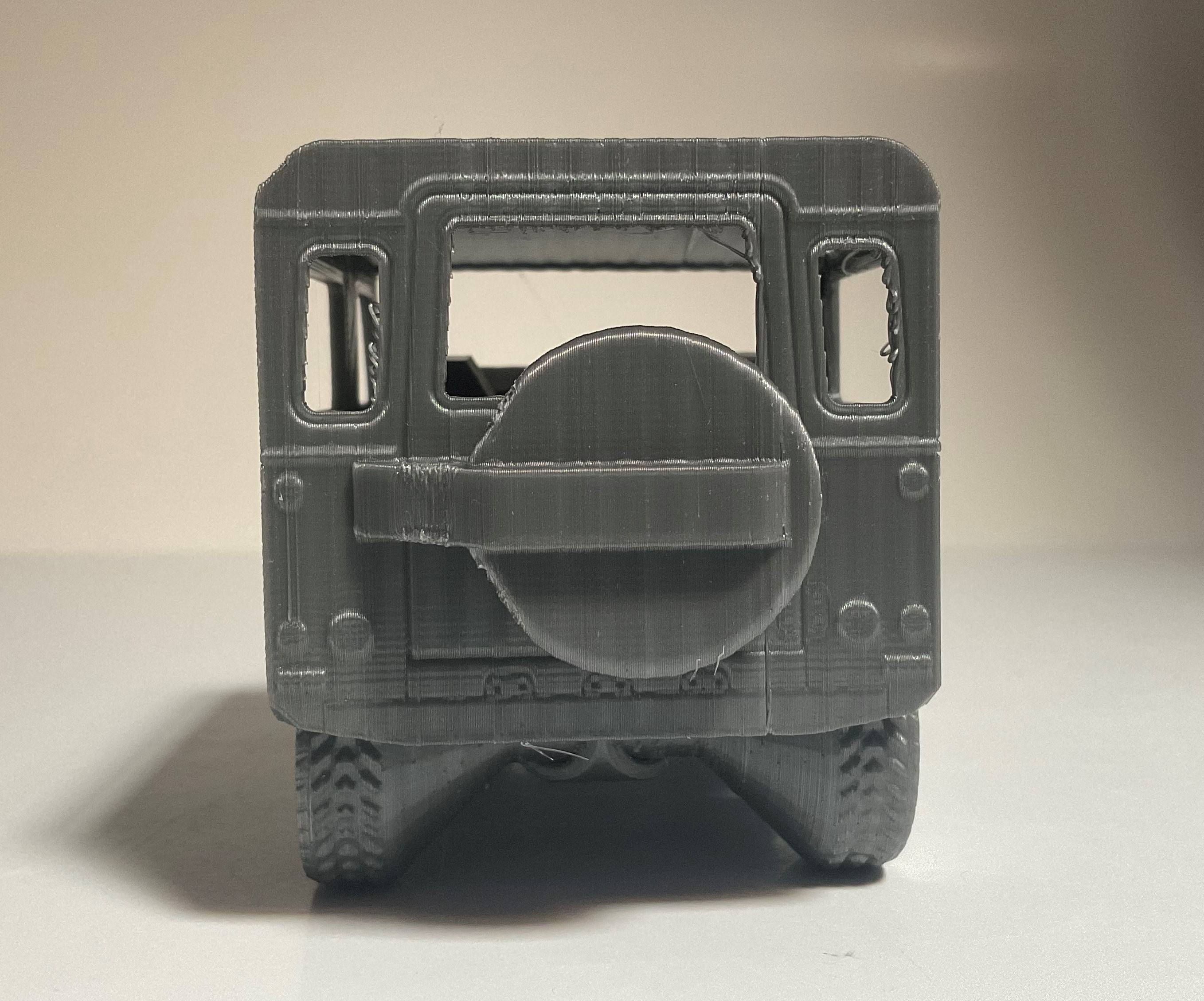 Print-in-Place Land Rover Defender by danny520 | Download free STL ...