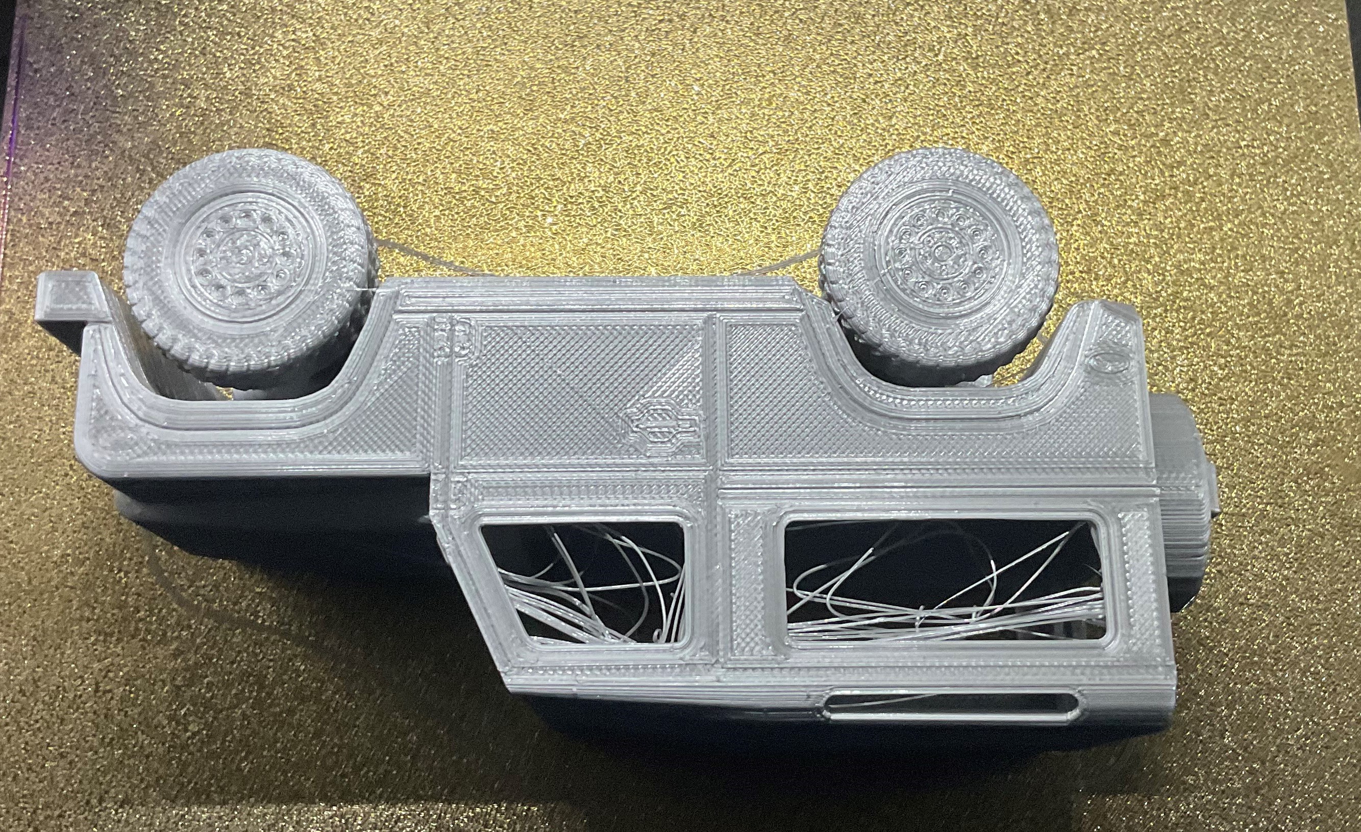 Print-in-Place Land Rover Defender by danny520 | Download free STL ...