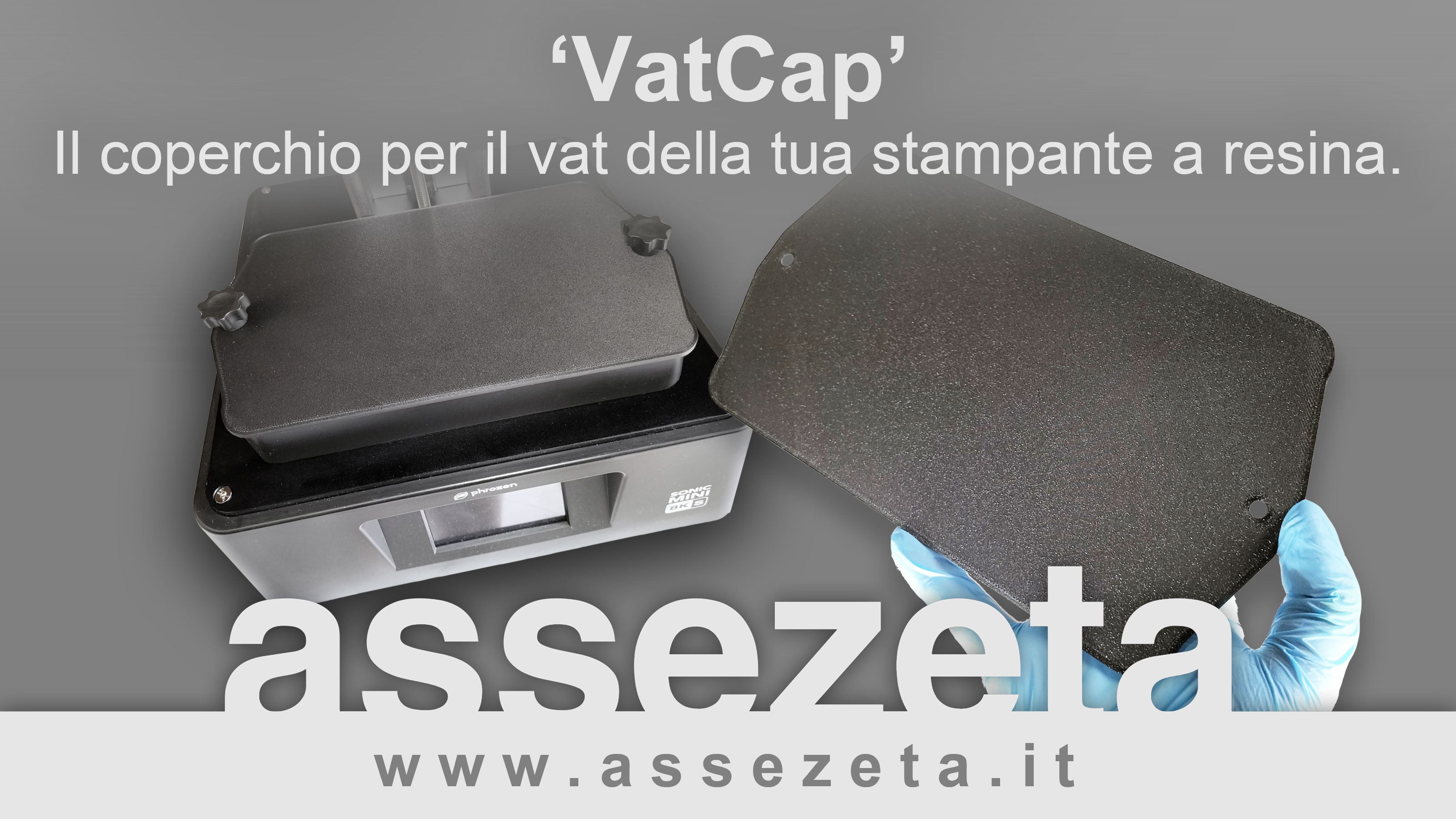 VatCap for Phrozen Sonic Mini 8K/8KS by Assezeta | Download free STL ...