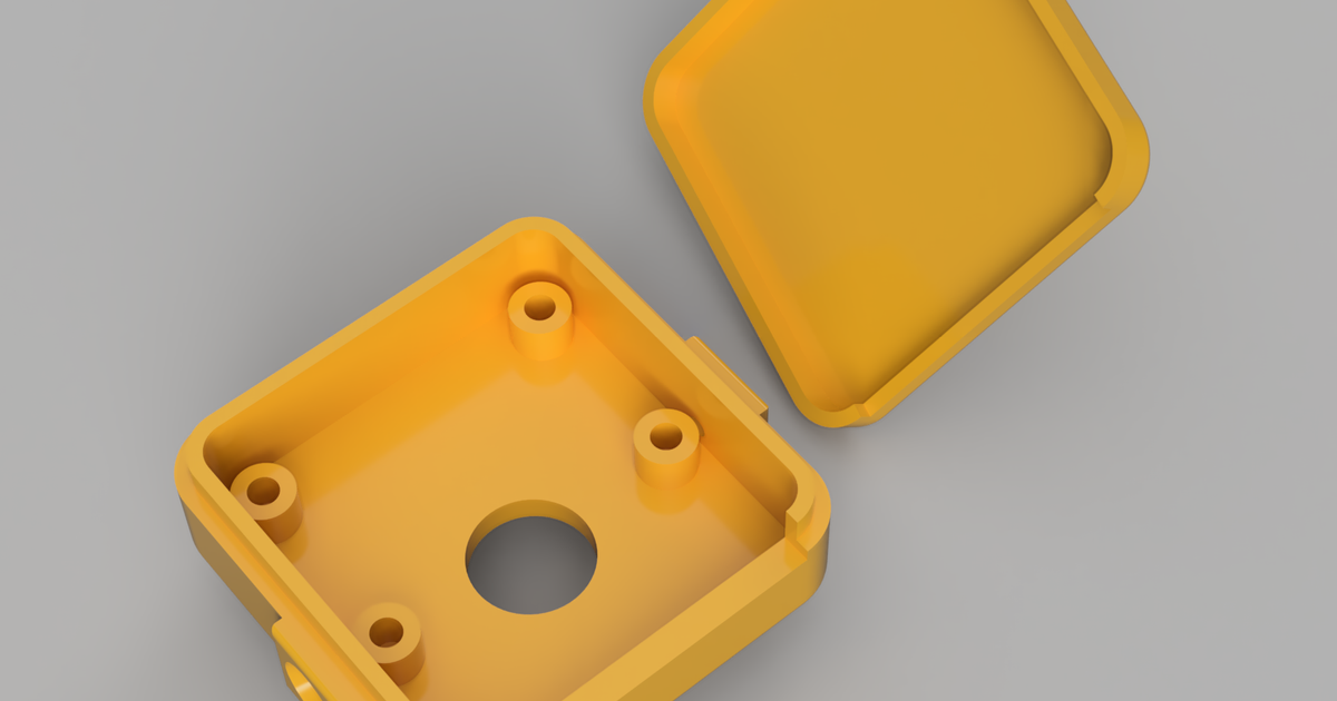 Raspberry Pi Camera v2 small box with lid by zzet | Download free STL ...