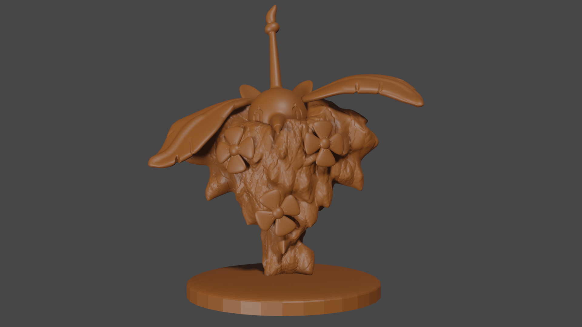 Pokemon inspired, Wormadam, Tabletop DnD miniature by ...