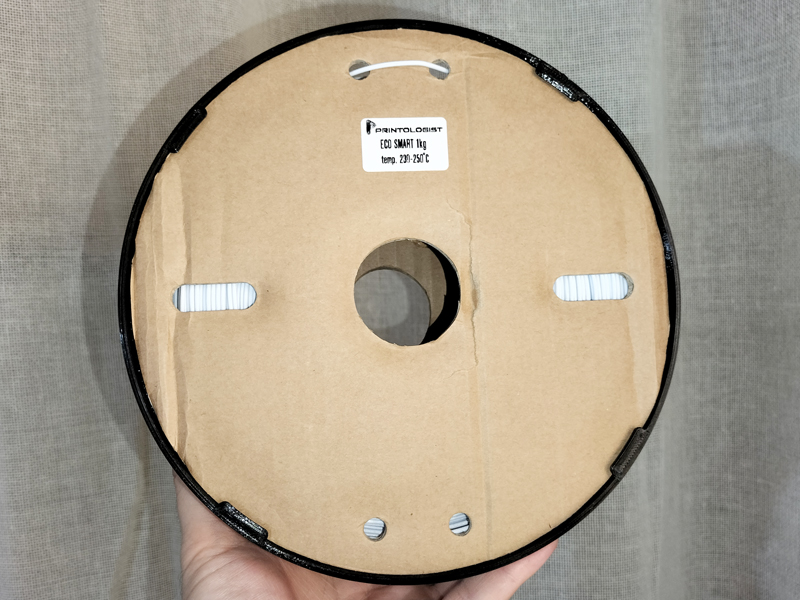 Cardboard filament spool reinforced adapter by Assezeta | Download free ...