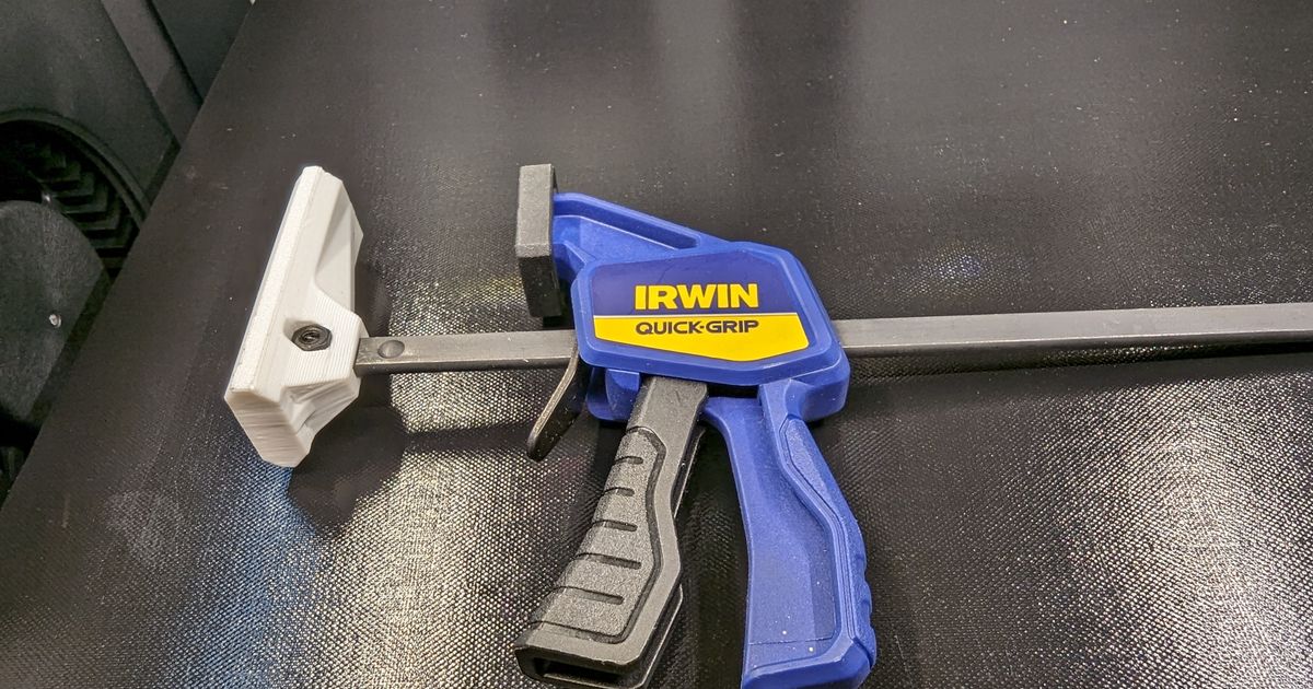 TrueTrac Track Saw to Irwin Quick-Grip Clamp Adapter por theGreenOrange ...