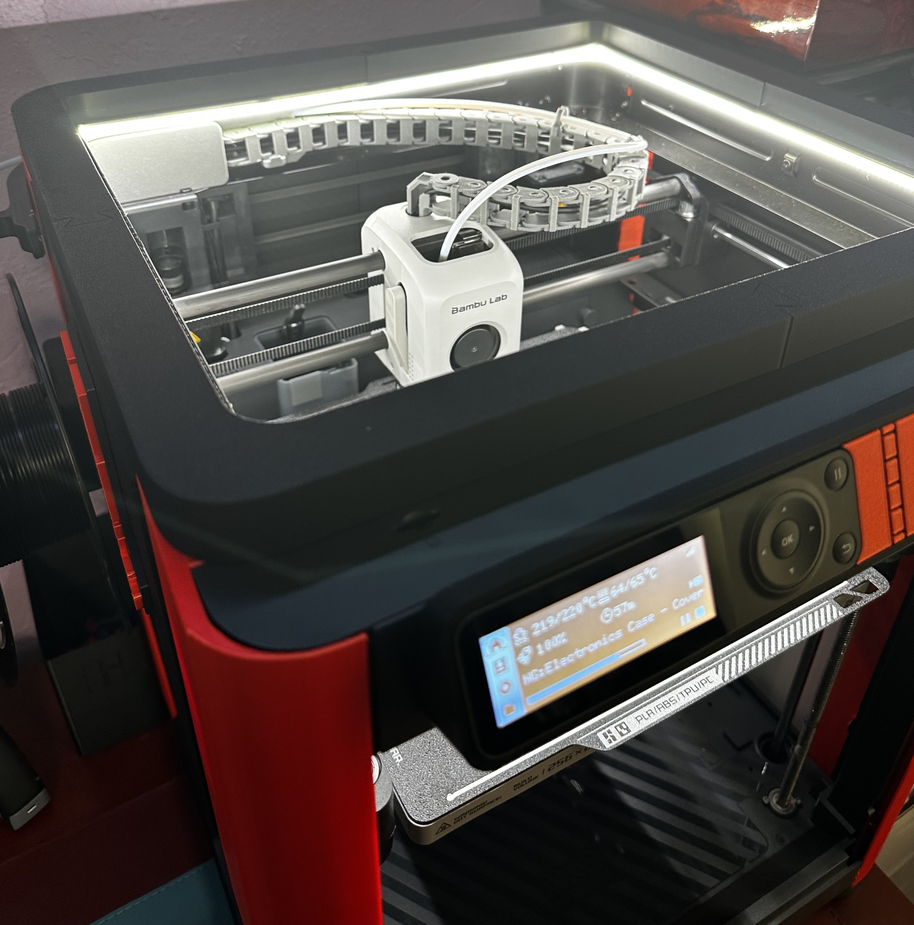 Bambu P1P Light Frame by Wiz3D | Download free STL model | Printables.com
