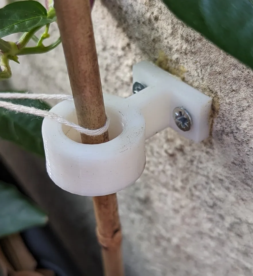 Bamboo support against wall by matta | Download free STL model ...
